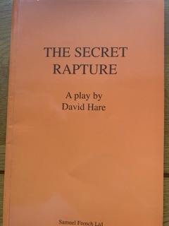 SECRET RAPTURE, THE by David Hare - Theatre Plays